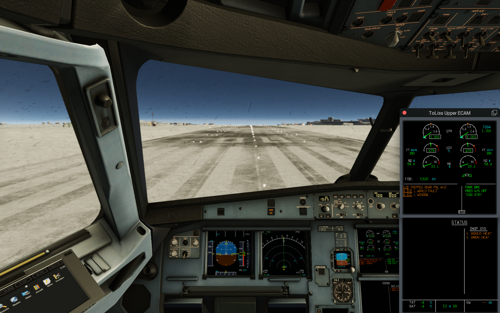 A.ICE L WSHLD FAULT affects both windshields, R WSHLD FAULT affects neither - Airbus A319 - X ...