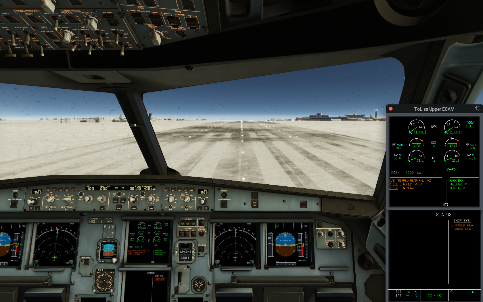 A.ICE L WSHLD FAULT affects both windshields, R WSHLD FAULT affects neither - Airbus A319 - X ...